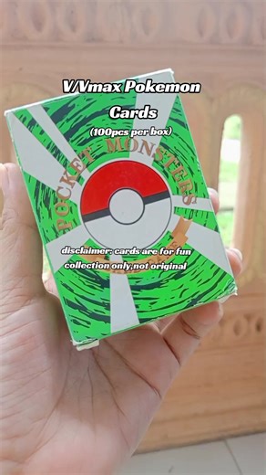 Collectible Pokémon Cards: 100-Piece VMAX Set
