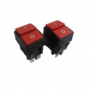 [Hot Item] Rocker Switch Kcd4 Long Life Safety on-off 4pins Large Size Large Current Rocker High Power Switch
