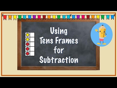 Subtract with Tens Frames up to 20.