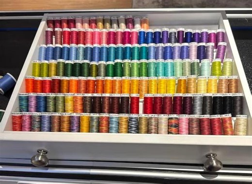 Thread Spool Drawer Organizer, Sewing Storage, Seamstress Gift - Etsy