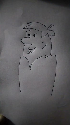 👉 Easy Caveman Cartoon Drawing in 60 Seconds! #drawing #shorts #howtodraw #sketchful #art #draw