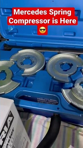 Mercedes Coil Spring Compressor is Here 😎👌😀