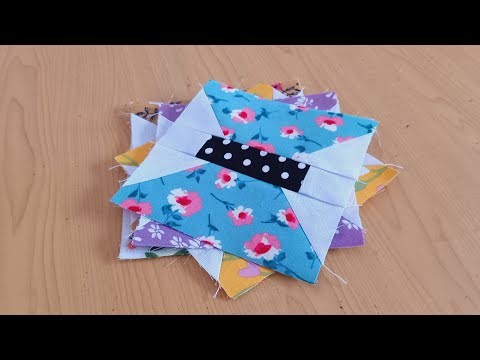 Easy Butterfly quilt block pattern for beginners