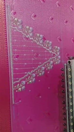 digital automatic computerized embroidery machine