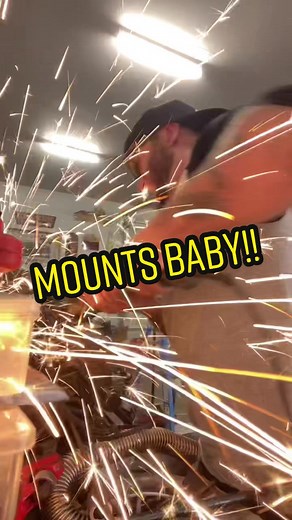 Custom Chopper Motorcycle Build: Top Rear Motor Mounts Installation