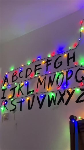 Creating Christmas Lights Inspired by Stranger Things