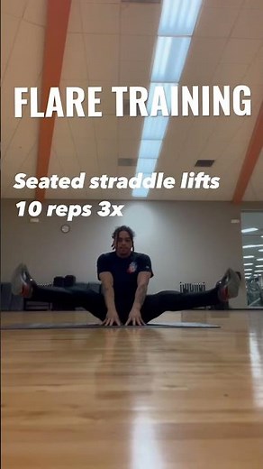 Learn how to Flare in 1 month Try these 3 exercises every day 🤩😎 #bboy #tutorial #breakin #flare