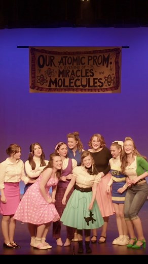 ZOMBIE PROM💥 It was a blast from the past! Zombie Prom is fun 1950s musical where teen romance met nuclear chaos.We had so much fun when we mixed rock-and-roll energy and retro style for a hilarious radioactive teenage romance. | ExitLeft