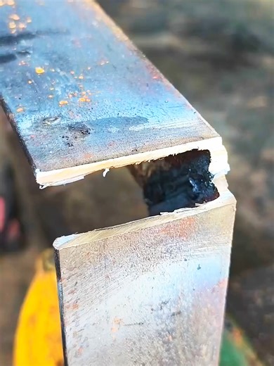 Wrong cut on thin metal? Here’s the fix 🔥 #welding #welder #weldingtips #weldingtricks #thinmetal #metalwork #fabrication #repair #fixit #beforeafter #satisfying #fyp #viral #reels