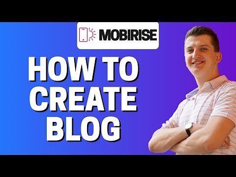 How To Blog In Mobirise
