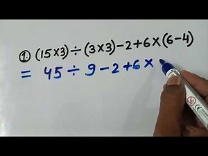 Simplification of bodmas sums