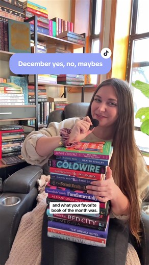 did we read any of the same books in December? #booktok #decemberreads #readingwrapup #yesnomaybe #readersoftiktok