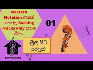 VIOLIN LESSON IN SINHALA THEORY IN PRACTICE - 01