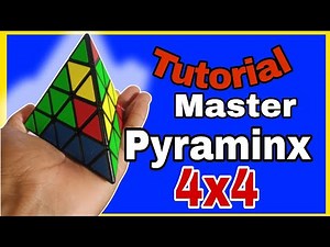 Master Pyraminx 4x4 TUTORIAL COMPLETO + PARIDADES DE CENTROS