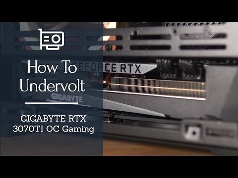 How to Undervolt RTX 3070 TI GIGABYTE Gaming OC [Undervolt + Overclock]