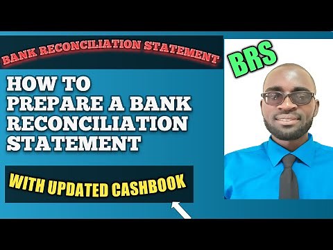 Bank Reconciliation Statement(BRS) with Updated Cash Book