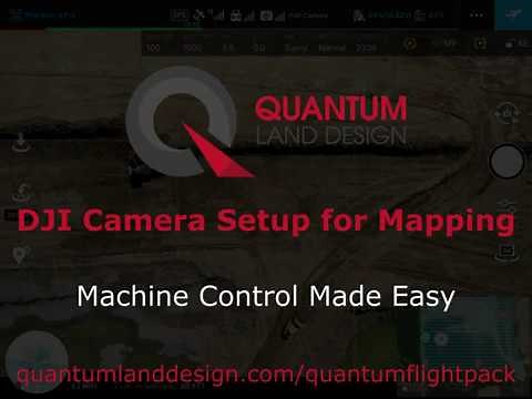 DJI Drone Camera Settings for Mapping and Survey