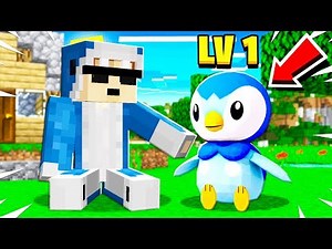 I CAUGHT MY FIRST POKEMON in MINECRAFT!