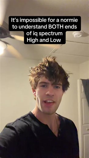 Comedy and satire interesting thought experiment on human intelligence and how it can vary dramatically. Just my opinion not fact and comedic effects everybody is smart in their own way