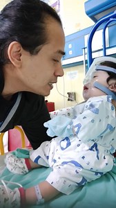 2.3M views · 45K reactions | Ahmad & Dad Sweet Moments ❤ Alhamdulilah beransur baik sikit². "Time cih doa uncle auntie smua. Amad dah sihat ckit dah " #ahmadalif #cayangdad #MusicLoveRelationship | Alif Nasir | Facebook