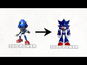 Metal Sonic All Forms + Power Levels Comparison