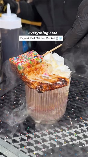 Ella Kahan and Emma Matarasso on Instagram: "Its offically my favorite time of year in NYC at @bryantparknyc 🎄⛄️ Follow along for all my holiday recs and things to do this season on IG and on my substack! (All the vendors mentioned are tagged below) @gunthers_bk @buttermeepancakes Spud Potato @bakedcheesehaus @lastcrumb @smoresnmorenyc @gnocchinyc @strawberro_nyc @german_bratwurst @thetruffleist @destinationdumplings"