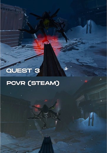 Alien Comparison: Quest 3 vs PCVR Steam Gameplay