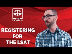 Registering for the LSAT