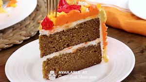 Cream cheese frosting that's silky smooth, creamy, AND STABLE! ⁠🤯⁠ ⁠ My crusting cream cheese frosting recipe is perfect for piping, filling cakes, frosting cakes, on cupcakes, and even on cookies. ⁠ ⁠ I would still stay away from using this under fondant, though, or you'll end up with a melting layer of gooey sugar under your fondant.⁠ ⁠ I love using it to decorate my pumpkin spice cake. It's the perfect colorful addition to any fall party! 🍂⁠ ⁠ Get the recipe for pumpkin spice cake AND my cr