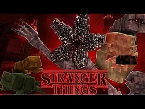 "Stranger Things by MeBesm Add-on in Minecraft BE"