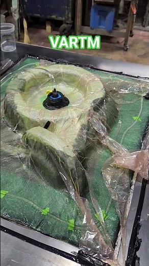 Vacuum Assisted Resin Transfer Molding (#VARTM). New pump mold incoming... #composites #techtuesday