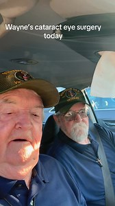 102K views · 10K reactions | Wayne’s cataract eye surgery today #hanelinetwins #Cataract #eye #fypシ゚viral #veteransoftiktok #twinsoftiktok #brothers | Hanelinetwins | Facebook