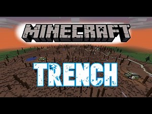 Minecraft WW1 Trench build | A7V tanks, enemy trench, more!