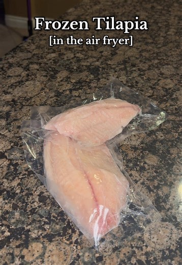 How to cook frozen tilapia in the air fryer, and have a full healthy meal ready in just 15 minutes. 🕥 This is one of my go to weeknight dinners when I want something high protein, filling, and effortless. I cooked the frozen tilapia straight in the air fryer, roasted asparagus alongside it, and added microwave rice for the perfect balanced plate 🍽️🔥 If you are trying to eat healthier or lose weight, meals like this make staying consistent so much easier. Air fryer frozen fish comes out flaky 