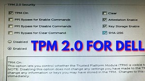 How to enable tpm 2.0 in bios dell | Works For All Dell Desktop & Laptop