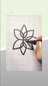 Mini Mandala 2✨Grid Drawing✨ Relax & Draw