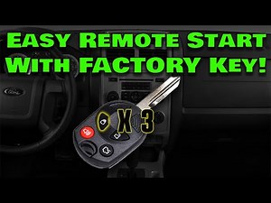 DIY Ford Escape Remote Start Installation: Plug-and-Play Simplicity!