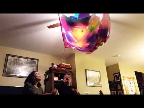 DIY New Year's Eve Balloon Drop