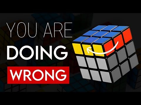 You Are Doing Your Last Move Wrong❌️ (AUF - ADJUST UPPER FACE) Rubik's Cube