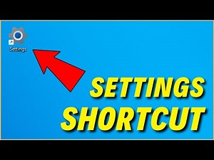 How to Create Desktop Settings Shortcut in Windows 11