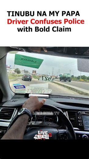 "Confidence is the only ID card you need sometimes." 📉 Forget your driver's license, have you tried "Presidential Banter"? 🗣️📜 A viral video shows a driver smoothly escaping a police checkpoint by claiming, "Tinubu na my papa oh!" The officer was so shocked by the audacity (and the joke) that he just had to let him go. "When the billing is too high, raise your status higher." The Lesson: In Lagos, if you don't have money, you must have Mouth. 👄 This driver just unlocked a new level of "Clear