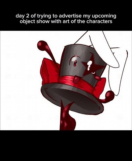 day 2 of making art of my object show characters for my show || hat