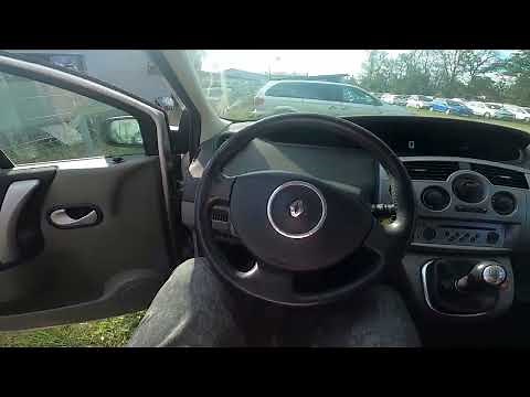 How to Unlock the Hood in Renault Scenic II ( 2003 – 2009 ) - Open Bonnet by Lever