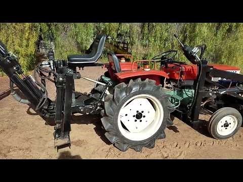 Yanmar YM1500 w/backhoe used compact tractor for sale by Toughtractors.com