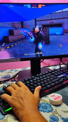 Fire Gaming Keyboard | ⌨️🖱️📱Mix Pro Geek Gamer #freefire#mixpro#geekgamer#keyboardmouse