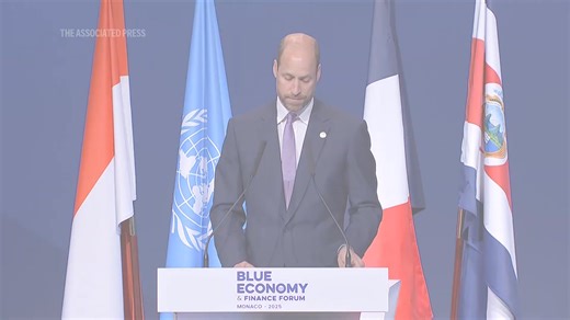 10K views · 506 reactions | Prince William issues appeal for urgent global action to protect oceans The UK's Prince William issued an appeal Sunday for urgent global action to protect oceans during a speech at the Blue Economy and Finance Forum in Monaco. Associated Press 8 Jun 2025 | We Want Our Nation Back | Facebook