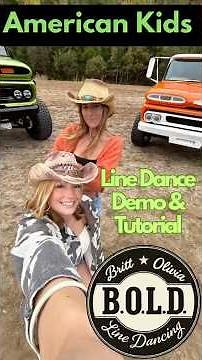 American Kids | #linedance #tutorial