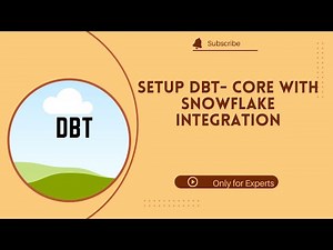 Day46: Setup DBT- CORE with Snowflake Integration | DBT CLI | VSCODE | How to Run DBT Model file