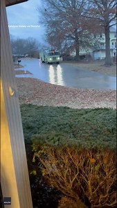 793K views · 11K reactions | A fire truck was caught on camera spinning out of control as it slid down an ice-covered residential street in Imperial, Missouri, early on Monday morning. Resident Katelynn Voisey’s video shows the truck careening down the icy road and the sound of a loud crash before coming to a rest in a neighbor’s driveway. Thankfully, the fire service said no one was injured. #caughtoncamera #firefighters #ice #icyroads #winter | FOX 5 NY | Facebook