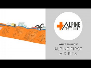 ORTOVOX FIRST AID KIT GUIDE: What you should look out for in a complete alpine first aid kit.